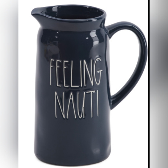 Rae Dunn | Dining | New In Box Rae Dunn Feeling Nauti Ceramic Pitcher ...